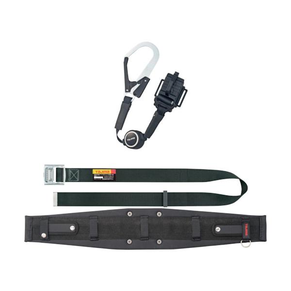 ●装着スペース10cmの省スペース胴ベルト用ランヤードです。●作業の邪魔にならない超小型両側巻取式(ロック機能なし)です。●耐久性の高いスチールL1フック仕様です。●ズレにくいノンスリップ構造、へたらない厚さ1.7cmの剛圧クッション胴当て...