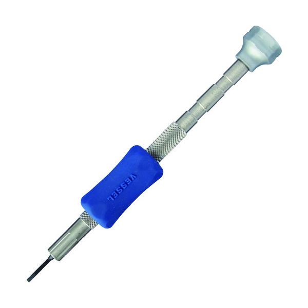 ●クッショングリップはハンドルを自在にスライドできるので、使いやすいお好みの位置に移動できます。●ローレット加工で細かな回転が行えます。●豊富なサイズで多様な精密ねじに対応します。＜仕様＞●スライドパック入●刃先：［［−］］1.2●軸長(m...