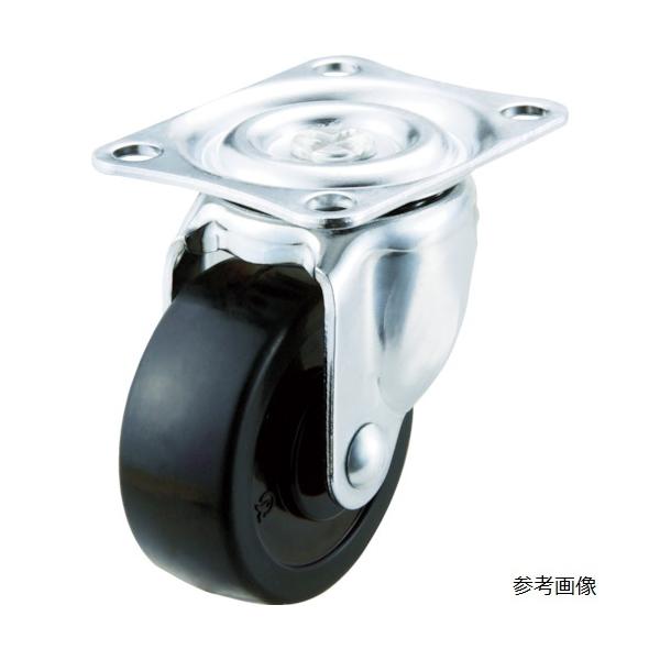 ●標準的な小型キャスターで、最小サイズから取りそろえています。●事務機器や家具、運搬車や軽量ラック等、幅広い用途に。＜仕様＞●プレート式●自在式●シングルベアリング入●許容荷重(daN)：20●許容荷重(kgf)：20.4●車輪径D(mm)...
