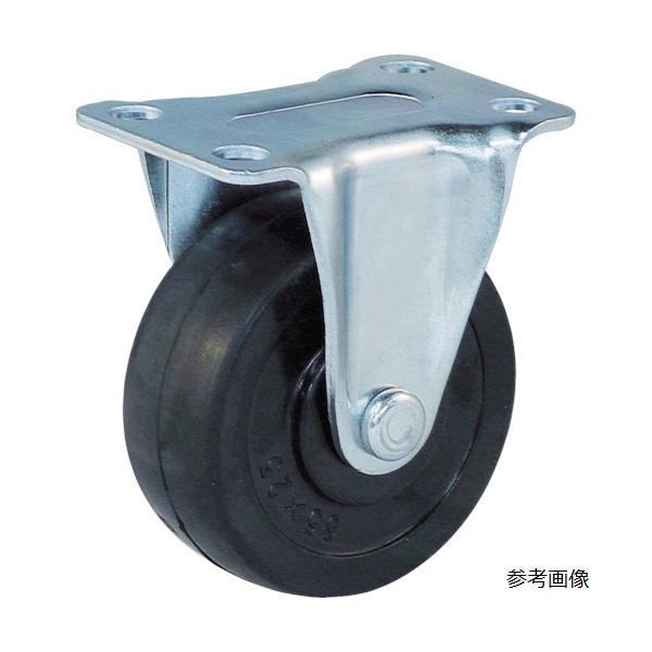 ●標準的な小型キャスターで、最小サイズから取りそろえています。●事務機器や家具、運搬車や軽量ラック等、幅広い用途に。＜仕様＞●プレート式●固定式●シングルベアリング入●許容荷重(daN)：12●許容荷重(kgf)：12.2●車輪径D(mm)...