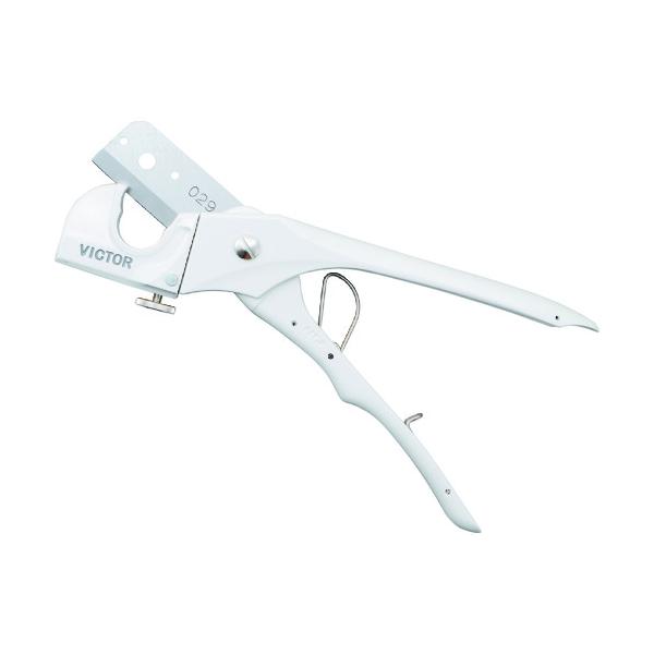 ●受け部をスライドさせることで、外径34φのパイプまで対応できます。●ゴムホースからＨＩＶＰ管まで一発切断できます。●刃は前後を差し替えることで２度使用できます。●ポリエチレン管、ポリブデン管、HIVP管（呼び25まで）の切断。●CPVC管...