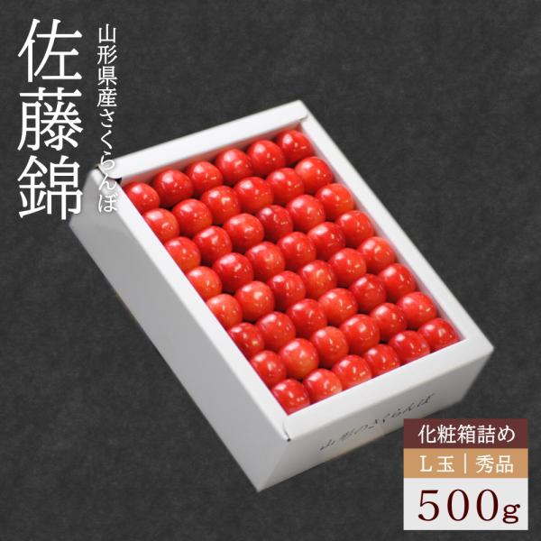 旬のサクランボを山形よりお届け！綺麗に手詰めされたさくらんぼは宝石のよう初夏のギフトに最適な化粧箱入り高級ギフトに佐藤錦【さくらんぼ サクランボ チェリー 山形県 佐藤錦 ギフト 家庭用 取寄せ 通販 送料無料 高級 進物】