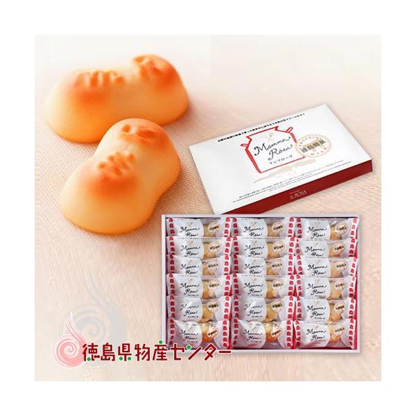 徳島の洋菓子店 イルローザの人気菓子「マンマローザ」小麦はすべて国内産を使用し、徳島産の牛乳を使って作られたミルク餡がたっぷり詰まった乳菓です。 ふわりと広がるミルクの香り、しっとりなめらかなミルク餡(あん)は、どこか懐かしい味わいです。「...