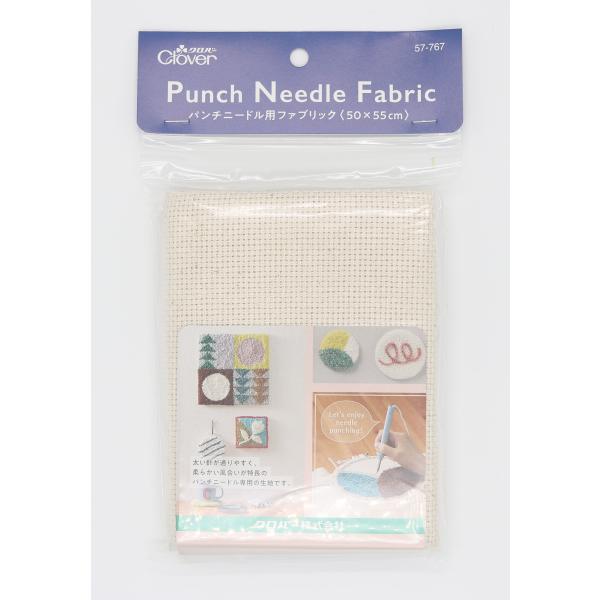 クロバー　パンチニードル用ファブリック＜50×55cm＞　57-767