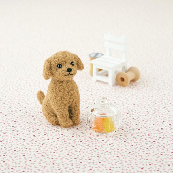 ふわふわの羊毛をニードルでちくちく。羊毛クラフトが好きな人も、わんちゃん・ねこちゃんが好きな人も今すぐ始めたくなるキットシリーズです。●サイズ／高さ約8.7cm●パック内容/フェルト羊毛、その他附属品、テキスト●用意するものフェルティング用...