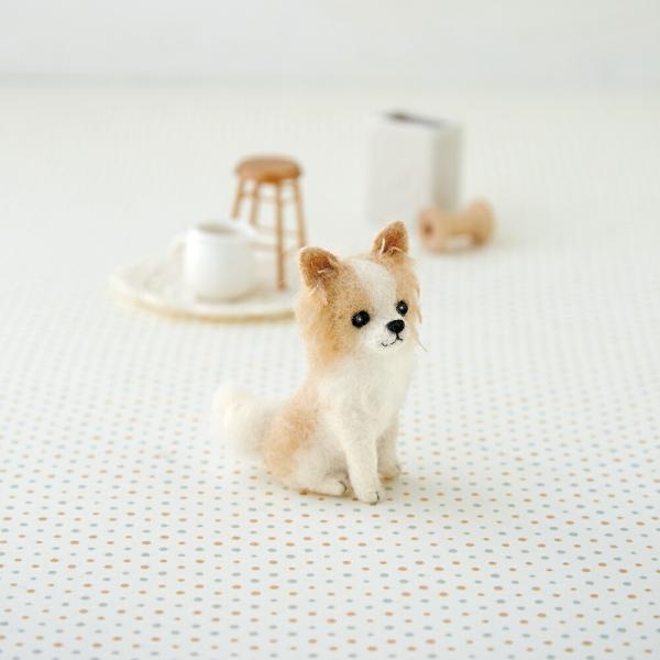 ふわふわの羊毛をニードルでちくちく。羊毛クラフトが好きな人も、わんちゃん・ねこちゃんが好きな人も今すぐ始めたくなるキットシリーズです。●サイズ／高さ約9.2cm●パック内容/フェルト羊毛、その他附属品、テキスト●用意するものフェルティング用...