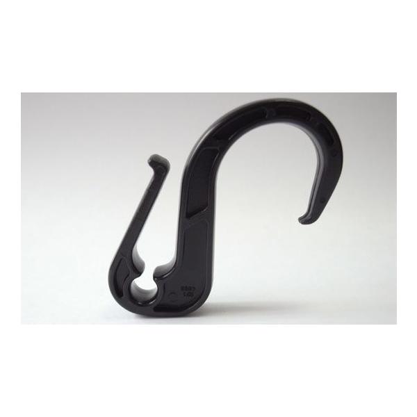 ■メーカー：　NIFCO ニフコ■素材：　プラスチック■種類：　自転車カゴカバーひも用フック■サイズ：　サイズガイド参照(商品説明下に記載)■色：　黒■適するゴム・ひもの直径：　約5mm前後■『まとめ買い20% OFF!!』100個一単位で...