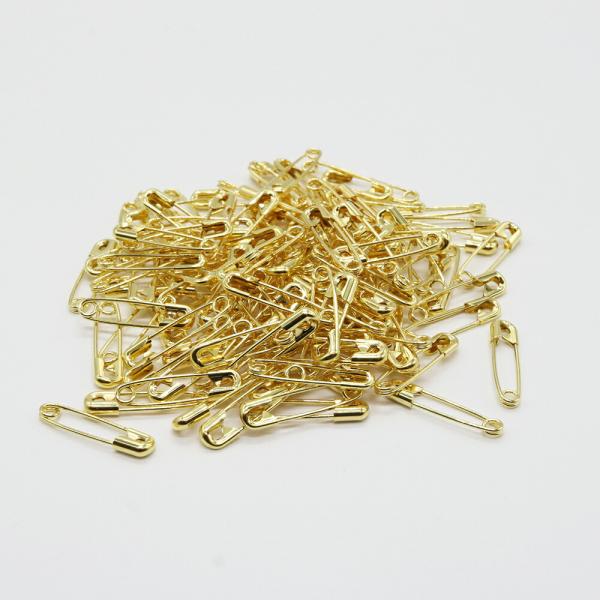 安心信頼のMARZEN製スナッピン。生地を傷めにくい針先になっております。錆びにくいメッキ加工です。＜仕様＞サイズ：全長20mm　線径0.7mmカラー：キリンス仕上げ入数：20本入り