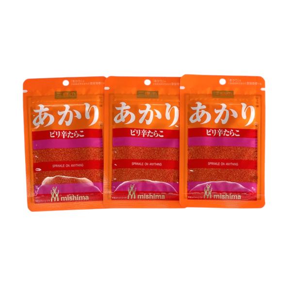 まだらこを唐辛子などでピリ辛に味付けしたふりかけです。 おむすび、チャーハン、スパゲッティ、サラダ、ピザ、和え物などにも。マヨネーズに混ぜてディップソースとしても。