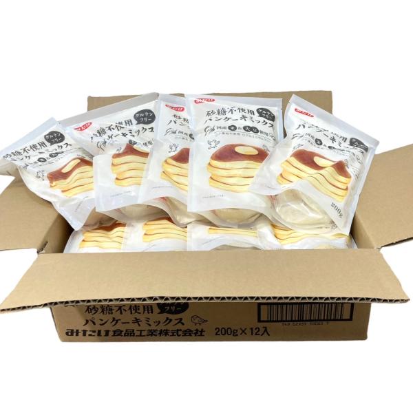 こちらの商品はケース売りです。200ｇ×12袋〜国産大豆・米、グルテンフリー、砂糖不使用〜原料は、大豆粉・米粉・食塩・ベーキングパウダーだけ。シンプルだからこそ、「一番おいしい配合」にこだわりました。砂糖不使用なので、砂糖の種類や量をお好み...
