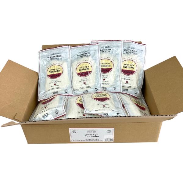 こちらの商品はケース売りです。国内産（愛知県産）の米粉を使用して作ったグルテンフリーやきそばです。モチモチ食感で食べごたえのあるやきそばです。＜おいしい食べ方＞(1)多めの沸騰したお湯に、めんを入れてください。(2)やきそばの茹で時間は約4...