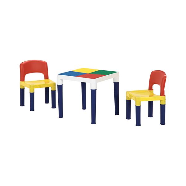 テーブルサイズ：幅430×奥行430×高さ410mmチェアサイズ：幅310×奥行275×高さ460mm座面高：260mm重量：テーブル1.98kg（フタ込み2.5kg）、チェア0.84kg耐荷重：天板約9〜10kg、チェア約20〜25kg材...