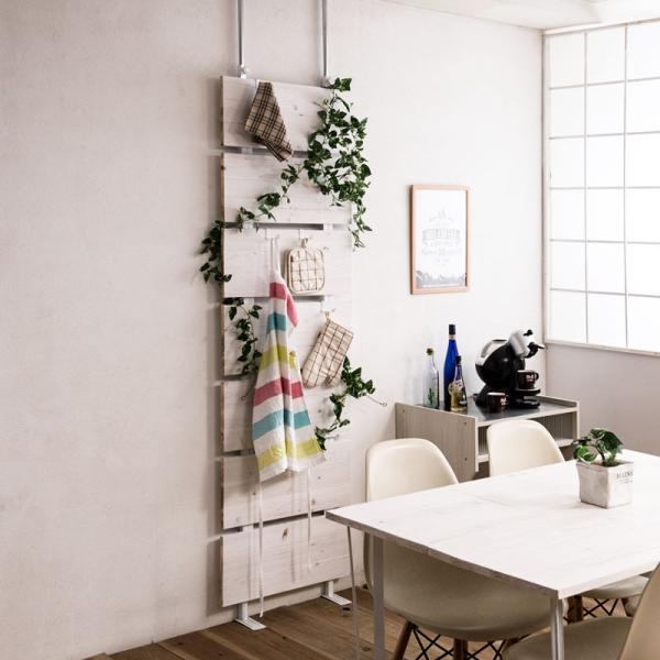 ホワイトヴィンテージを意識したシャビ―な天然木ウォールシェルフ『silver world』シルバーワールドシリーズ。ヴィンテージ感溢れる天然木×スチールの融合がGoodなウォールシェルフ。完全にイメチェンができる部屋丸ごとホワイトヴィンテー...