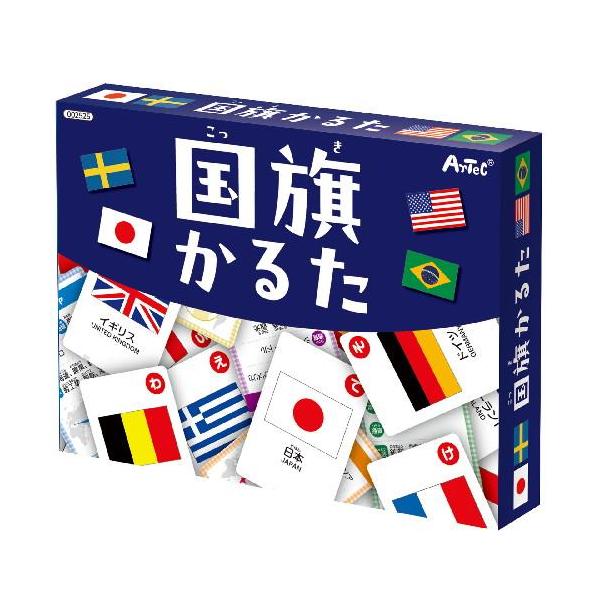 2つの読み方でレベルごとに遊べる！取り札46枚読み札46枚 2種類のかるたができるダブル読み札！レベル1：頭文字のヒントで遊ぶ通常のかるたです。レベル2：文章のヒントだけで遊ぶかるたです ■カード：56×86mm、箱：117×88×22mm
