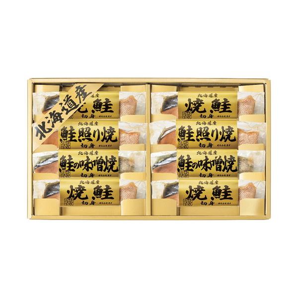 北海道産の秋鮭を使用しております。個包装してから再度殺菌していますので、冷凍・冷蔵せずに常温で保存ができ、袋から取り出してそのままお召上がり頂けます。■焼鮭切身30g×4本・鮭照り焼切身30g・鮭の味噌焼切身30g各2本■箱サイズ:38.5...