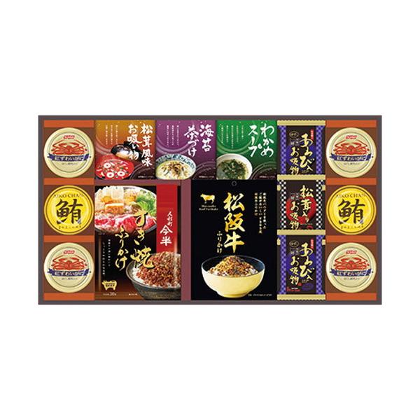 人形町今半の「すき焼きふりかけ」、松阪牛パウダーを使った「すき焼き風松阪牛ふりかけ」に高級素材使用のフリーズドライやお吸い物等をギッシリ詰め合わせました。■人形町今半すき焼ふりかけ30g・松阪牛ふりかけ30g・松茸入お吸い物4.2g各1袋・...