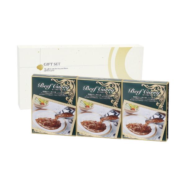 オリジナルブレンドの香辛料をベースに、チャツネ、リンゴ等のフルーツの爽やかな酸味で整えたカレーソースに玉葱・人参等の野菜と牛肉を加えたビーフカレーです。■ビーフカレー150g(レギュラー)3箱■箱サイズ:40×2.8×18cm【用途】引出物...