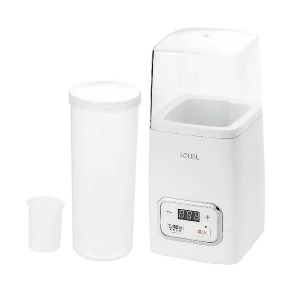 設定された温度をタイマーで管理し、発酵食品が簡単に作れます。普通のヨーグルトは勿論、カスピ海ヨーグルト、ケフィアヨーグルト、甘酒、納豆、フルーツビネガー等も簡単に作れます。付属の容器は1.0Lの大容量で、市販の牛乳パックもそのままセットでき...