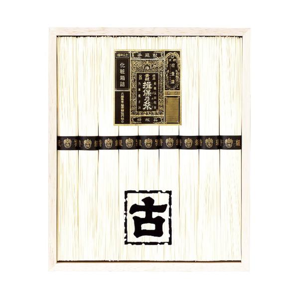 熟練生産者が12月から2月の厳寒期に生産する、揖保乃糸の逸品です。専用倉庫で一年以上熟成させたひねものです。■特級品古素麺50g×9束■箱サイズ:17.2×3.2×20.6cm【用途】引出物 結婚祝 出産祝 仏事 快気 新築 記念 贈答 お...