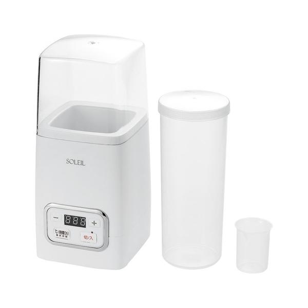 カスピ海ヨーグルトやフルーツビネガーなど、醗酵食品が手軽に作れる!市販の牛乳パックをそのままセットでき衛生的。大切な菌をしっかり醗酵させ、醗酵食品がいつでも簡単に味わえます。■本体(約128×137×275mm)・内容器(約1l)・計量カッ...