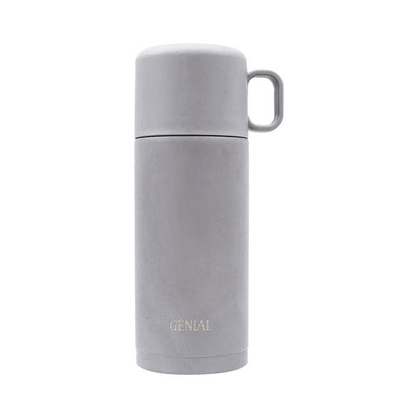 ポケットに入れて持ち運べる小さい保冷保温ボトル。フタがコップになっているから、熱々の飲み物も冷ましながらゆっくりと楽しめます。■本体(約57×150mm)×1■材質:ステンレス・PP・シリコーンゴム■箱サイズ:約57×75×150mm【用途...