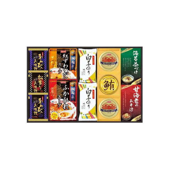 ご家庭で高級料理店の贅沢な雰囲気を贅沢フリーズドライと海の幸。　あわび入りお吸い物　あわびのお吸い物にかき卵を贅沢に使用しゆずを入れ香りをつけた至福の一杯　松茸のお吸い物　高級食材の松茸と芳醇な香り豊かなみつ葉を入れた上品なお吸い物　ふかひ...