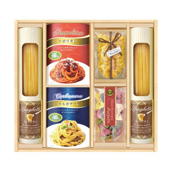 スパゲティと2人前容量のパスタソースをセットしました。トマトと野菜の旨みが詰まったナポリタンなどのパスタソースでお楽しみください。■スパゲティ130g×2、パスタソース(ナポリタン2人前・カルボナーラ2人前)各250g×各1、マカロニ・コン...
