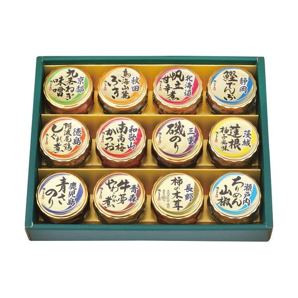 主原料は産地を限定した国産素材のみを使用しております。■京都九条ねぎ味噌(ねぎ:京都産)90g・秋田鳥海山麓ふき45g・北海道帆立甘辛煮(帆立:北海道産)55g・静岡鰹でんぶ45g・徳島阿波尾鶏しぐれ煮55g・和歌山南高梅かつお(梅:和歌山...