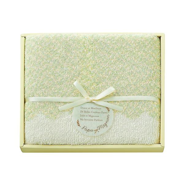 パイル部分に4色の糸を使用した、大人かわいいカラフルなタオル。鮮やかな色にくすみカラーを掛け合わせることで、ガーリーになりすぎない雰囲気に仕上げました。ボリュームの付いたタオルなので、ふわふわな風合いもお楽しみいただけます。■バスタオル×1...