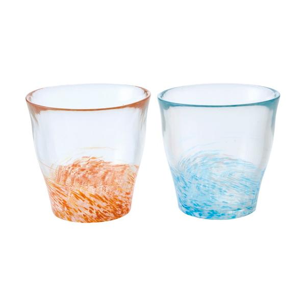 夏にぴったりの涼しげな色合いのボウル。サラダや酢の物、スィーツ等、夏の食事シーンにあわせて用途は広がります。■商品95×93mm(290ml)×2■材質:ガラス■箱サイズ:箱113×212×98mm【用途】引出物 結婚祝 出産祝 仏事 快気...