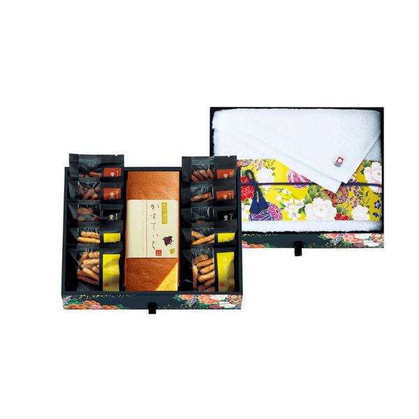 最上級のおもてなし『匠菴謹製 ミニたんす御進物』は、高級感ただようミニたんすに、「今治産たおる」と「和三盆糖入かすてぃら」が入った豪華なギフトセット。各種ご贈答にお使い頂きたいおすすめのギフトです。A4サイズ対応A4サイズもぴったり収納■和...