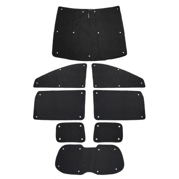 商品仕様：■商品状態：新品　未使用■カラー：ブラック■商品内容：フロントガラス：X11列目サイドガラス：X22列目サイドガラス：X23列目サイドガラス：X2リアガラス：X1付属手提げ収納バッグ：X1