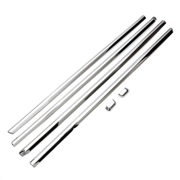 商品仕様：■状態：新品　未使用■材質：ABS樹脂■カラー：メッキ仕上げ■ドアモール ×6P
