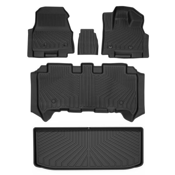 商品仕様：商品内容：1列目フロアマット×3P、2列目フロアマット×1P、ラゲッジマット×1P