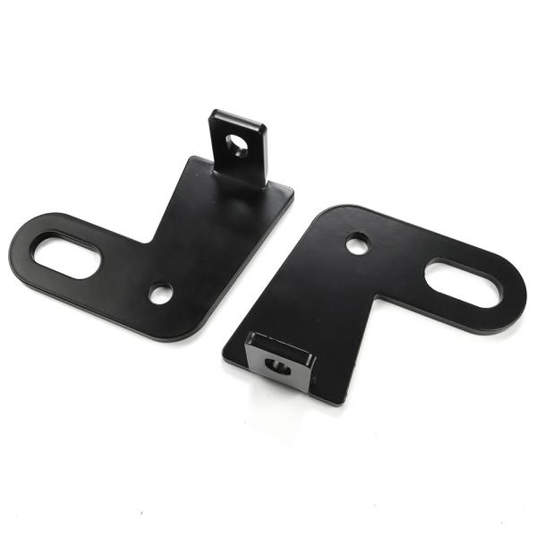商品仕様：■商品状態：新品未使用■素材：高強度スチール■厚さ：8mm■セット内容：後部牽引フック左右1セット、取り付け用ボルト