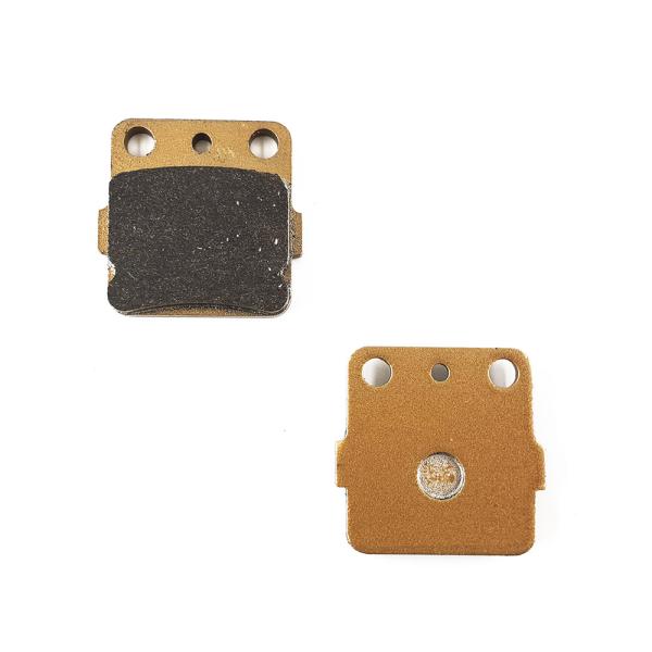 商品仕様：■新品　未使用、左右2枚セット（1キャリパー分）出品となります。※車種により１キャリパー４枚必要の場合があり、左右形状異なるので、ご確認の上ご購入してください。■ブレーキパッドのサイズは（全長X幅X厚み）46x 46 x 8mm。...