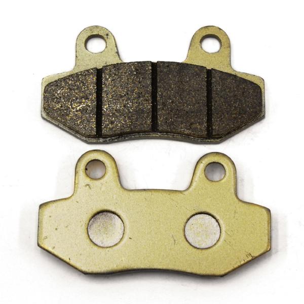 商品仕様：■新品　未使用、左右2枚セット（1キャリパー分）出品となります。※車種により１キャリパー４枚必要の場合があり、左右形状異なるので、ご確認の上ご購入してください。■ブレーキパッドのサイズは（全長X幅X厚み）77x 43 x 7mm。...