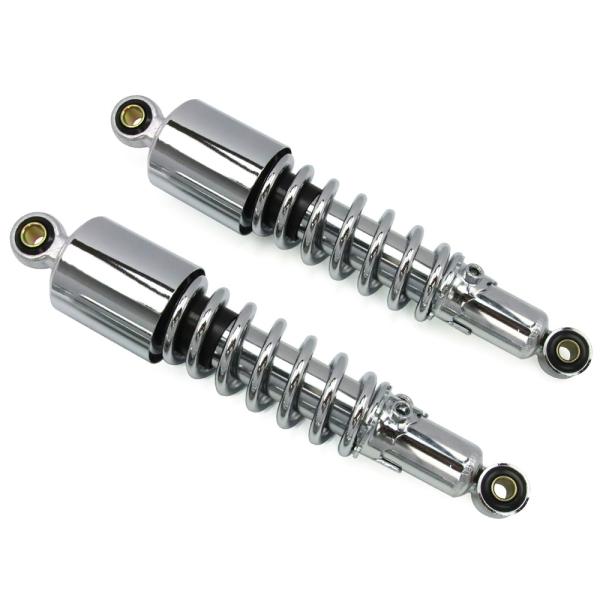 商品仕様：■状態：社外新品　未使用■リア サスペンションの左右セットの出品です。■寸法：取付長さ305mm、外径64mm、取付穴径/上側12mm厚み21mm/下側10mm厚み21mm。