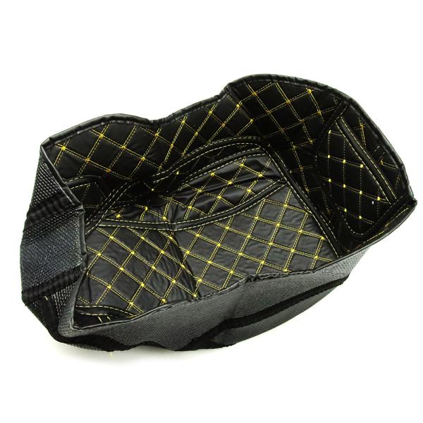 商品仕様：■状態：社外新品・未使用品■PU皮革素材のメットインマット。擦れ・揺れ・熱から大切な荷物を保護。■取付簡単、マジックテープ貼付済みで届いてすぐ使えます。