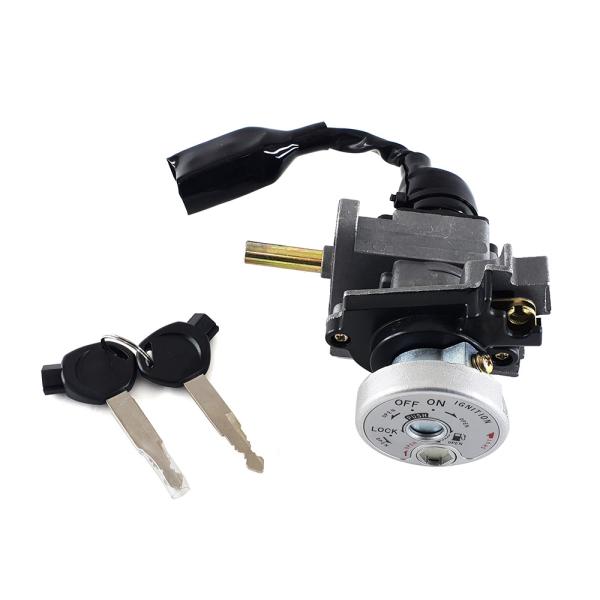 商品仕様：■社外新品　未使用、シグナスX125（07〜）用燃料キャップ開き連動式メインキーセットの出品です。■1枚目の写真は商品の全て、鍵は2本付きが、取扱説明書や取付ボルト等が付属致しません。　