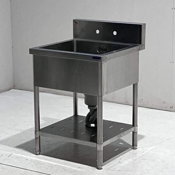 ■管理番号：3300000115945■メーカー：マルゼン■外形寸法：W600 x D600x H800mm■サイズ備考：バックガード：D60×H150シンク内寸：W520×D460×H250オーバーフローまでの距離：190ｍｍ■注意事項：...