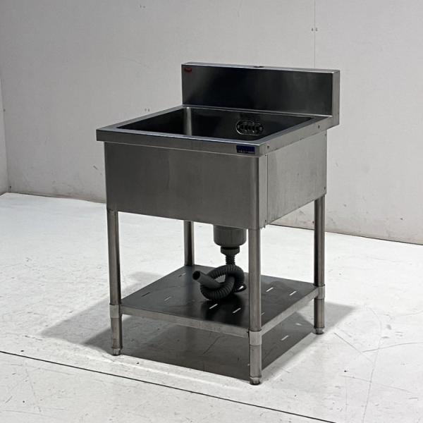 ■管理番号：3300000119331■メーカー：マルゼン■型番：BS1-066■外形寸法：W600 x D600x H800mm■サイズ備考：バックガード：D60×H150内寸：W520×D460×深さ250オーバーフローまでの距離：19...