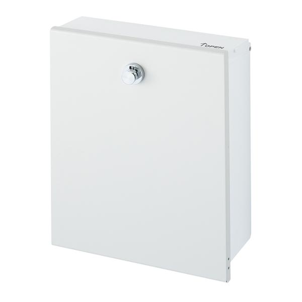 全6色からお選び頂ける縦型ポストです。防犯性に優れたダイヤル錠仕様です。