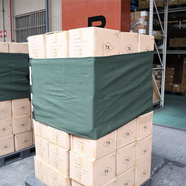 エコパレットラップ商品名       エコパレットラップサイズ       幅約68cmｘ長さ約470cm商品特徴       繰り返し使えてコスト削減！耐久性のある強い素材を使用しております！装着・着脱が簡単！一人で作業が可能です!!★注...