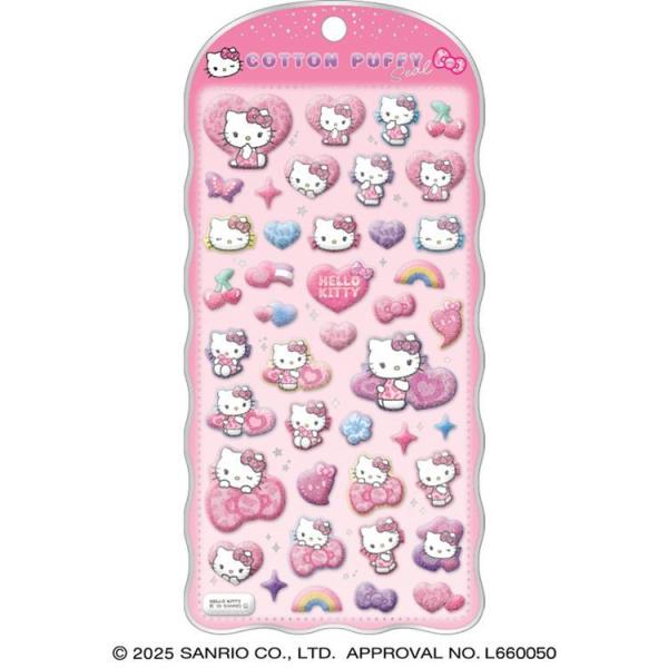 ふわふわとした立体感が特徴の「COTTON PUFFY SEAL(コットンパフィーシール)」。表面はフロッキー加工のやさしい手触り♪立体的なつくりなので、貼るだけでころころかわいい存在感です。ノートや手帳、小物のアレンジに使いやすく、質感を...