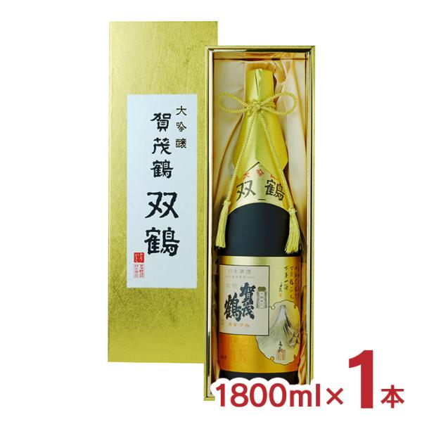 山田錦100％使用 やや辛口 大吟醸商品名：大吟醸 賀茂鶴 双鶴セット内容：1800ml×1本原材料：米（広島県産）・米こうじ（広島県産米）・醸造アルコール原産国：日本加工地：広島県アルコール度数：16〜17度賞味期限：365日商品コメント...