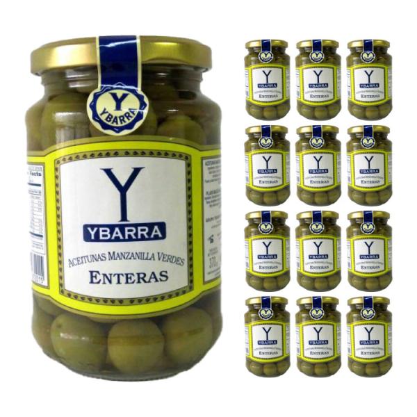 オードブルやそのままおつまみに商品名：グリーンオリーブ 種有 370g内容量：370g×12個原材料：オリーブ加工地：スペイン商品コメント：マンザニーリャ種厳選されたオリーブ実