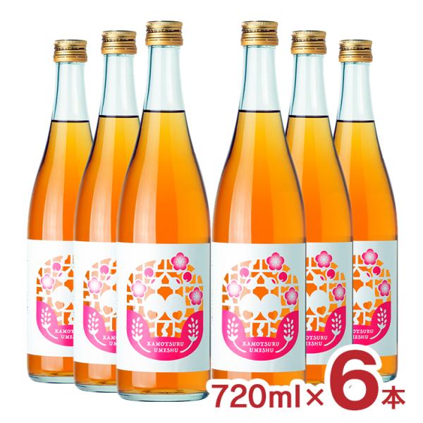 全国梅酒品評会で金賞受賞 甘口 梅酒名称：賀茂鶴酒造  純米酒仕込 梅酒セット内容：720ml×6本原材料：日本酒（純米酒）・梅・氷砂糖（クリスタル）原産国：日本加工地：広島県アルコール度数：9〜10度商品コメント：自醸した純米酒で、何より...