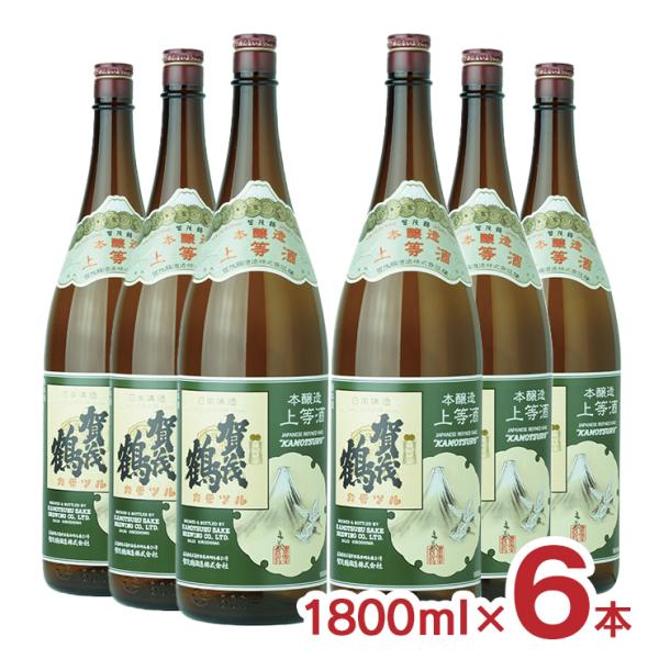 やや辛口名称：賀茂鶴 本醸造 上等酒セット内容：1800ml×6本原材料：米（広島県産）・米こうじ（広島県産米）・醸造アルコール原産国：日本加工地：広島県アルコール度数：15〜16度賞味期限：365日商品コメント：香味のバランスのとれた料理...