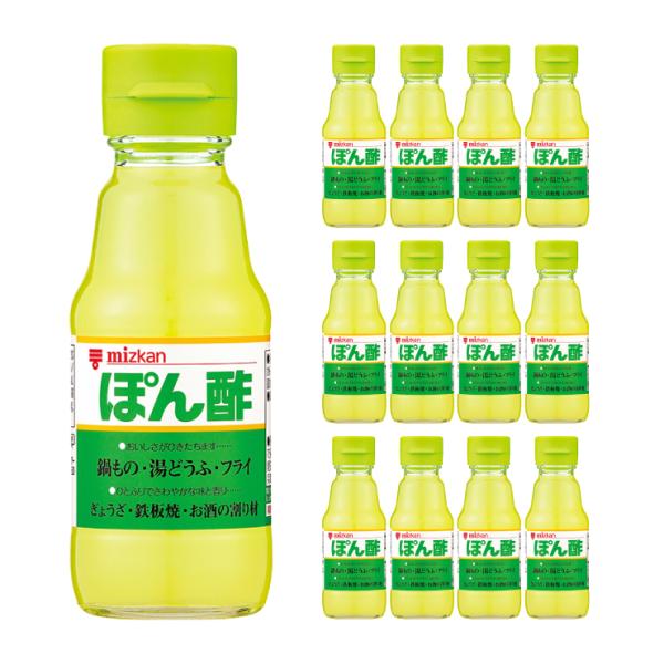 かんきつ果汁に醸造酢を加えたぽん酢です。商品名：ぽん酢 150ml内容量：150ml×12本原材料：かんきつ果汁（国内製造）、醸造酢／酸味料、香料加工地：日本商品コメント：ひとふり、ふたふり、豊かな風味。かんきつ果汁に醸造酢を加えたシンプル...